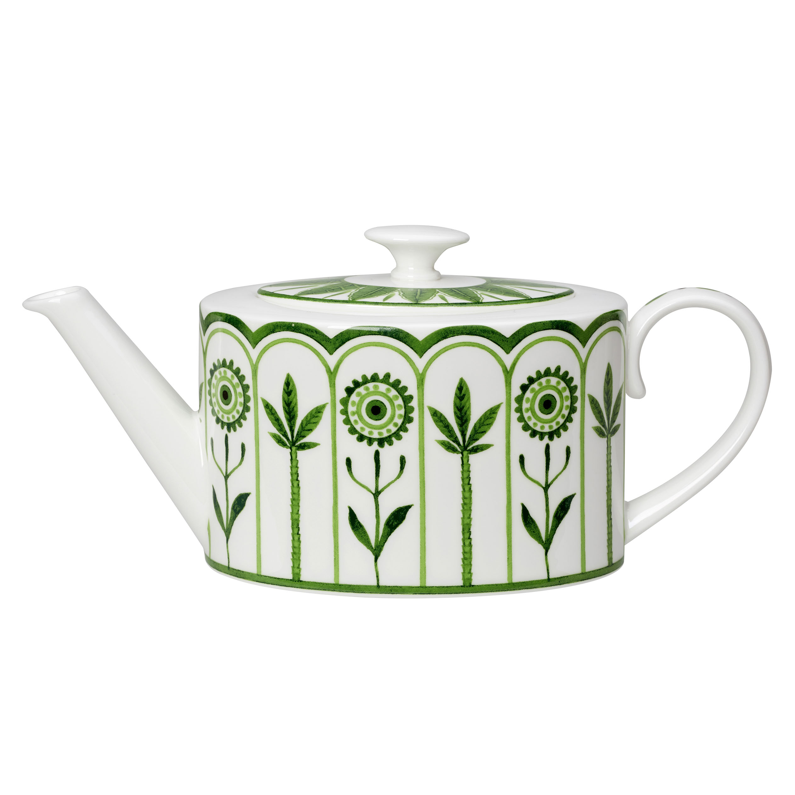 Sultan’s Garden Bone China Tea Pot | William Edwards Professional